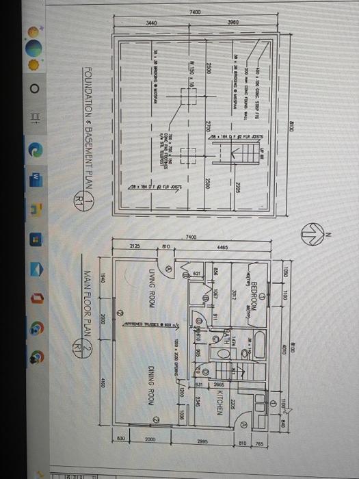 Solved what is the outer perimeter of concrete footing what | Chegg.com