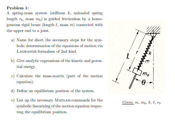 Problem 2:An experiment-model for the analysis | Chegg.com