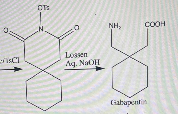 Solved Gabapentin | Chegg.com