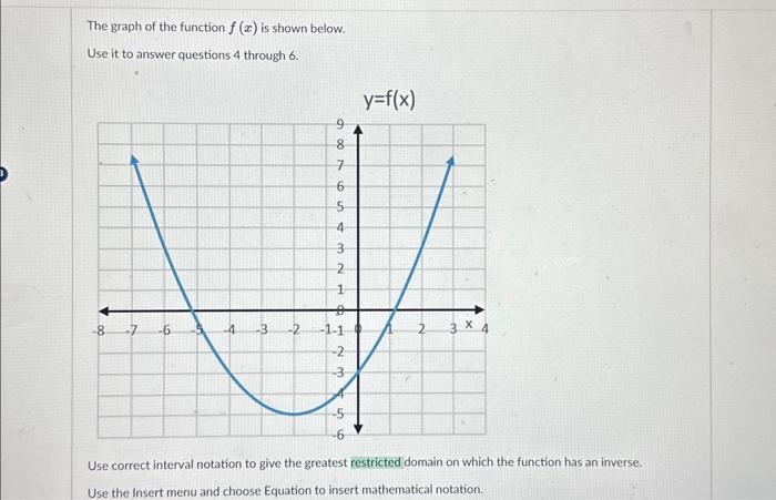 Solved Use correct interval notation to give the range of | Chegg.com