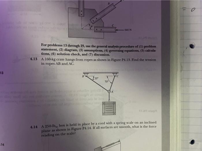 Solved For problems 13 through 29 , use the general anulysis | Chegg.com