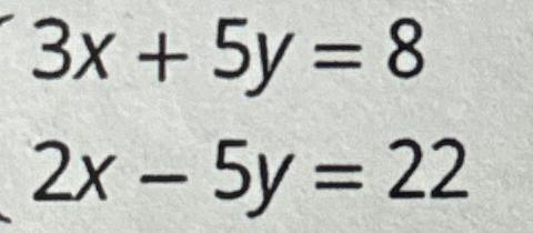 Solved Solve using the linear combinations method | Chegg.com