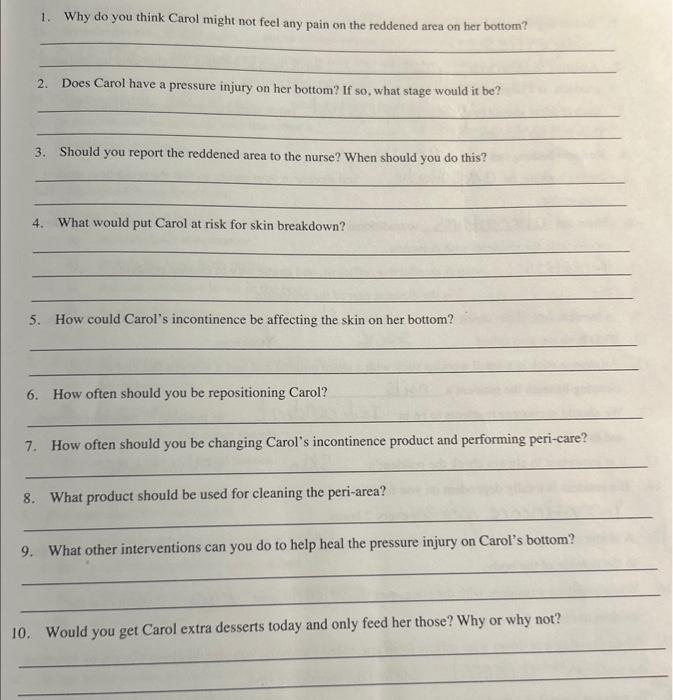 Solved 8.B Reflective Short-Answer Exercises Scenario 1: Ida | Chegg.com