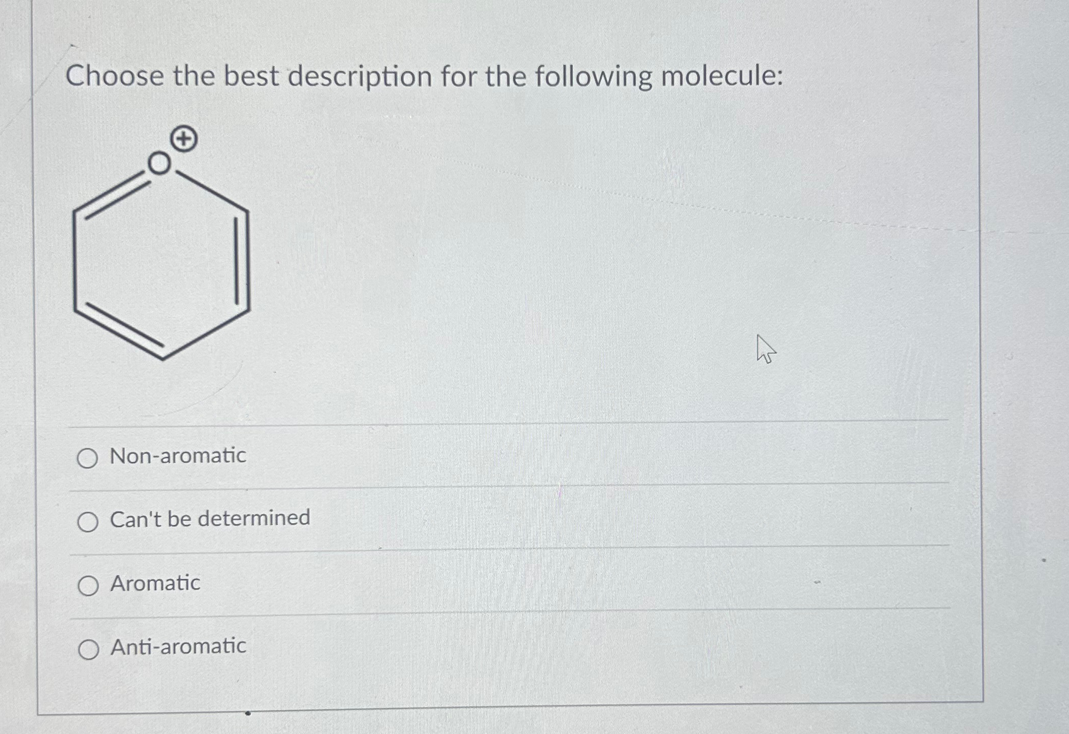 Solved Choose the best description for the following | Chegg.com