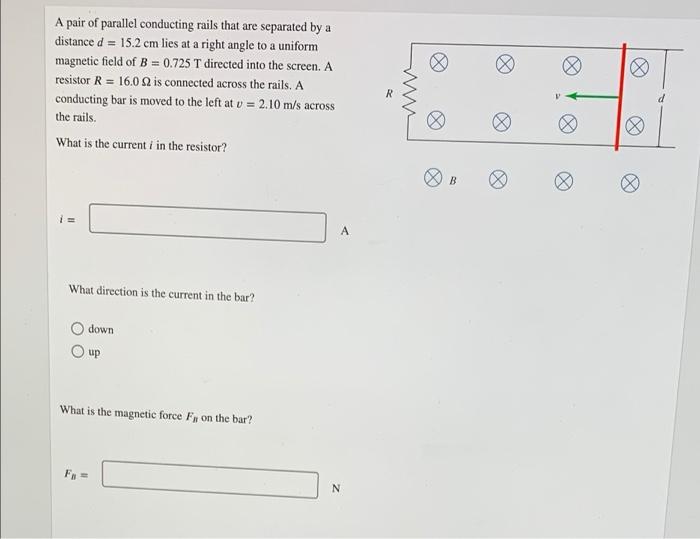 Solved 2 09 9 F w 02 A long, rectangular loop of width w, | Chegg.com