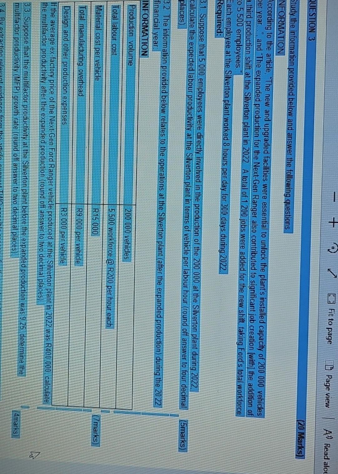 Solved According to the article: "The extensive upgrades | Chegg.com