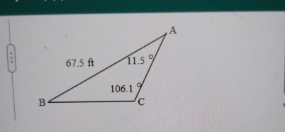 Solved Determine The Remaining Sides And Angles Of The Chegg