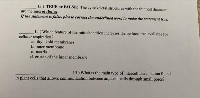 Solved 8.) Which of the following statements is not true of | Chegg.com