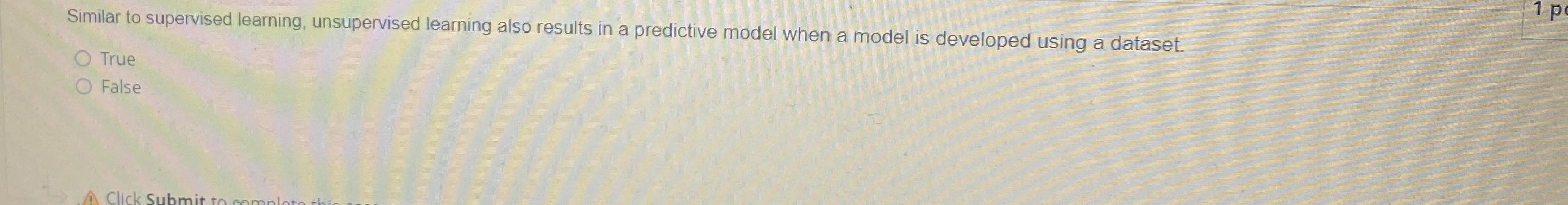 Solved Similar to supervised learning, unsupervised learning | Chegg.com