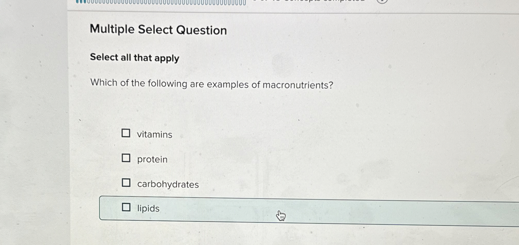 Solved Multiple Select QuestionSelect all that applyWhich of | Chegg.com