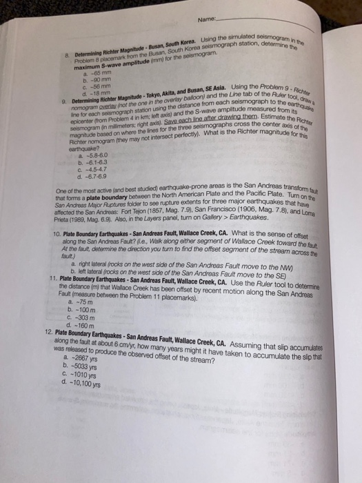 Google Earth - Open the 2 Exploring Geology Using | Chegg.com