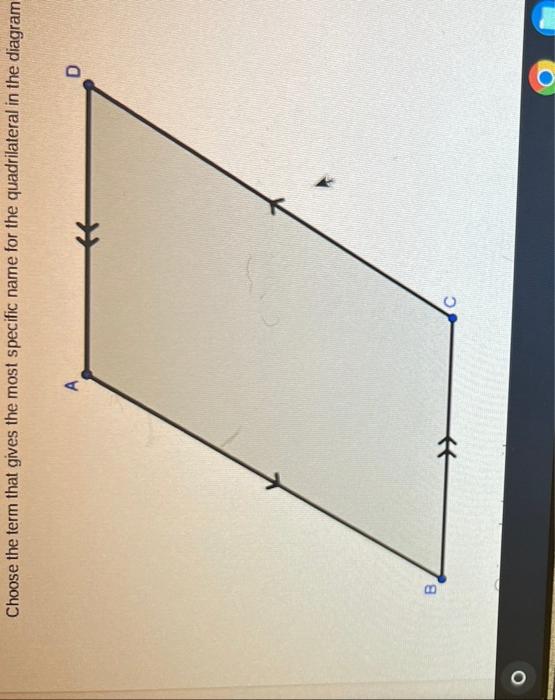 Solved Choose the term that gives the most specific name for | Chegg.com