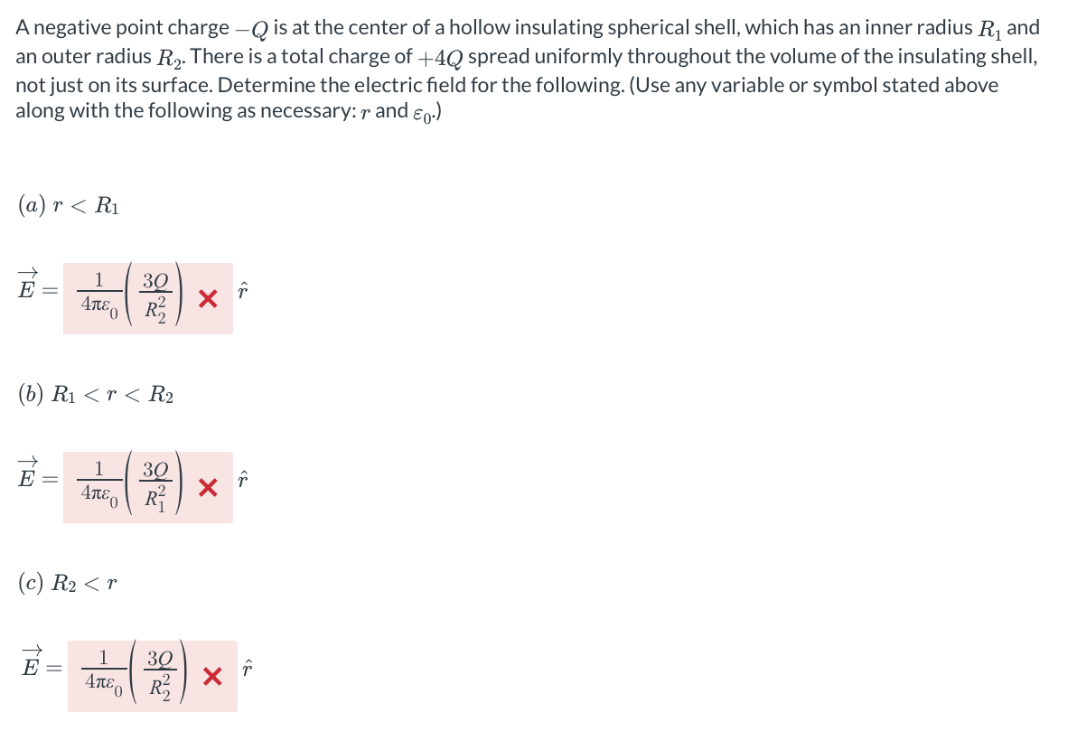 Solved A negative point charge -Q ﻿is at the center of a | Chegg.com