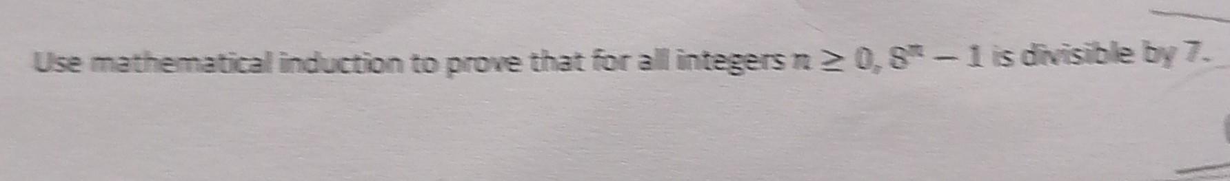 Solved Use mathematical induction to prove that for all | Chegg.com