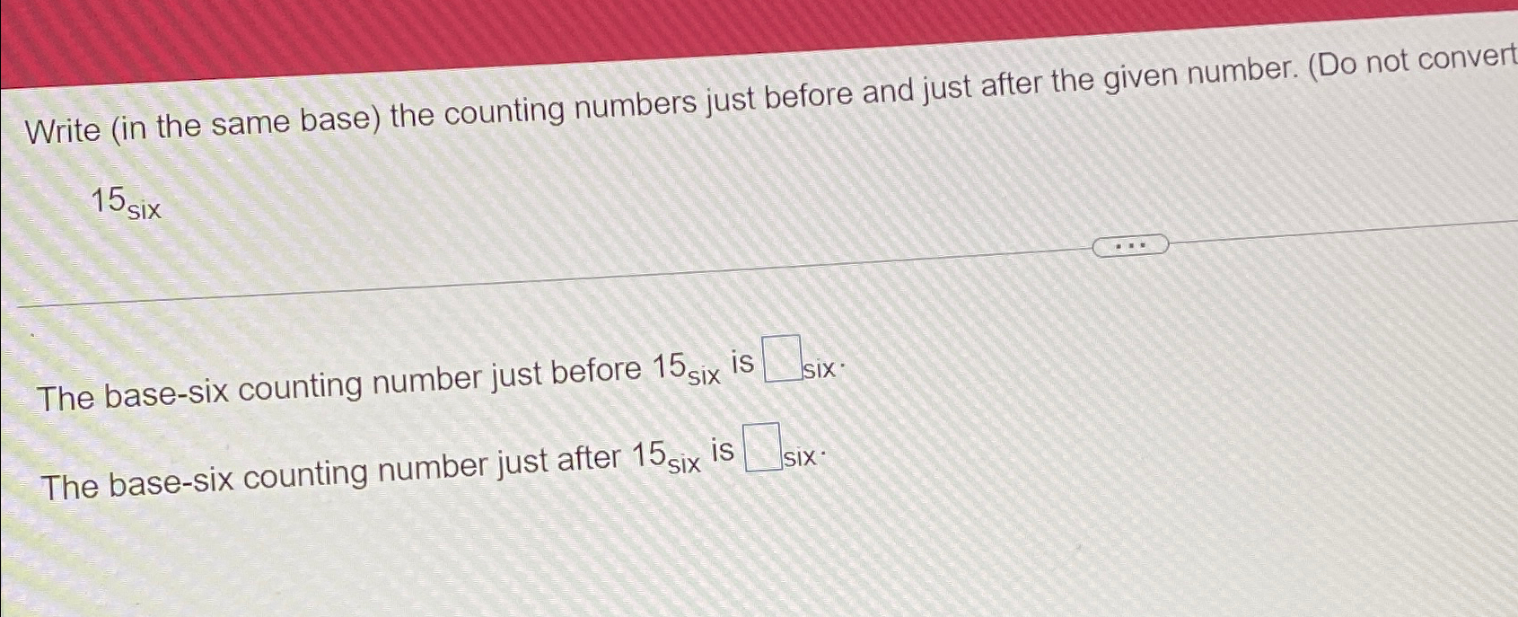 Solved Write (in the same base) ﻿the counting numbers just | Chegg.com