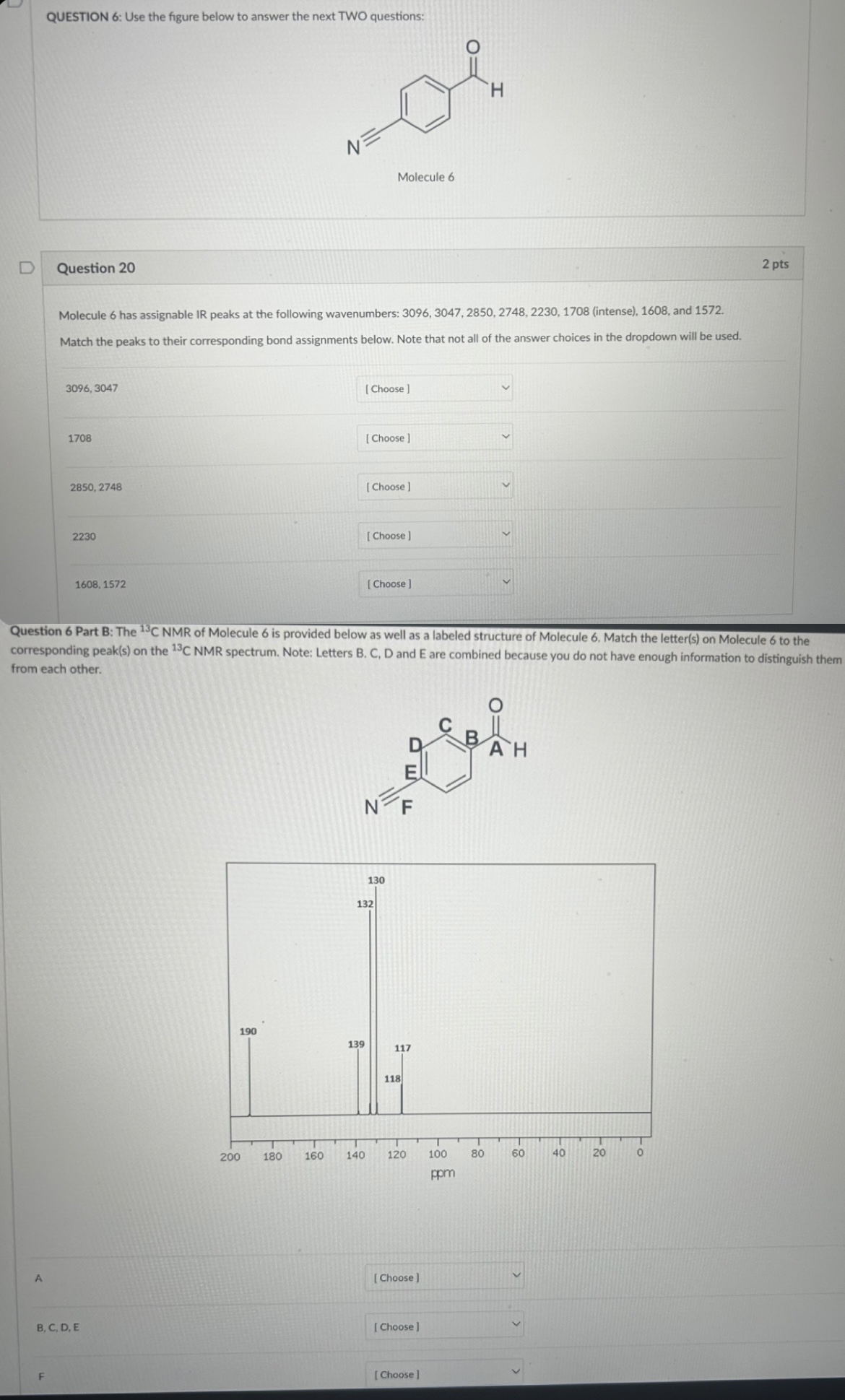 Solved by an EXPERT QUESTION 6: Use the figure below to answer the next | Chegg.com