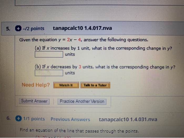 Solved +-/2 points tanapcalc10 1.4.017.nva 5. Given the | Chegg.com Solved +-/2 points tanapcalc10 1.4.017.nva 5. Given the | Chegg.com
