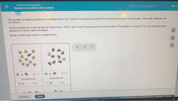 Solved O KINETICS AND EQUILIBRIUM Recognizing equilibrium | Chegg.com