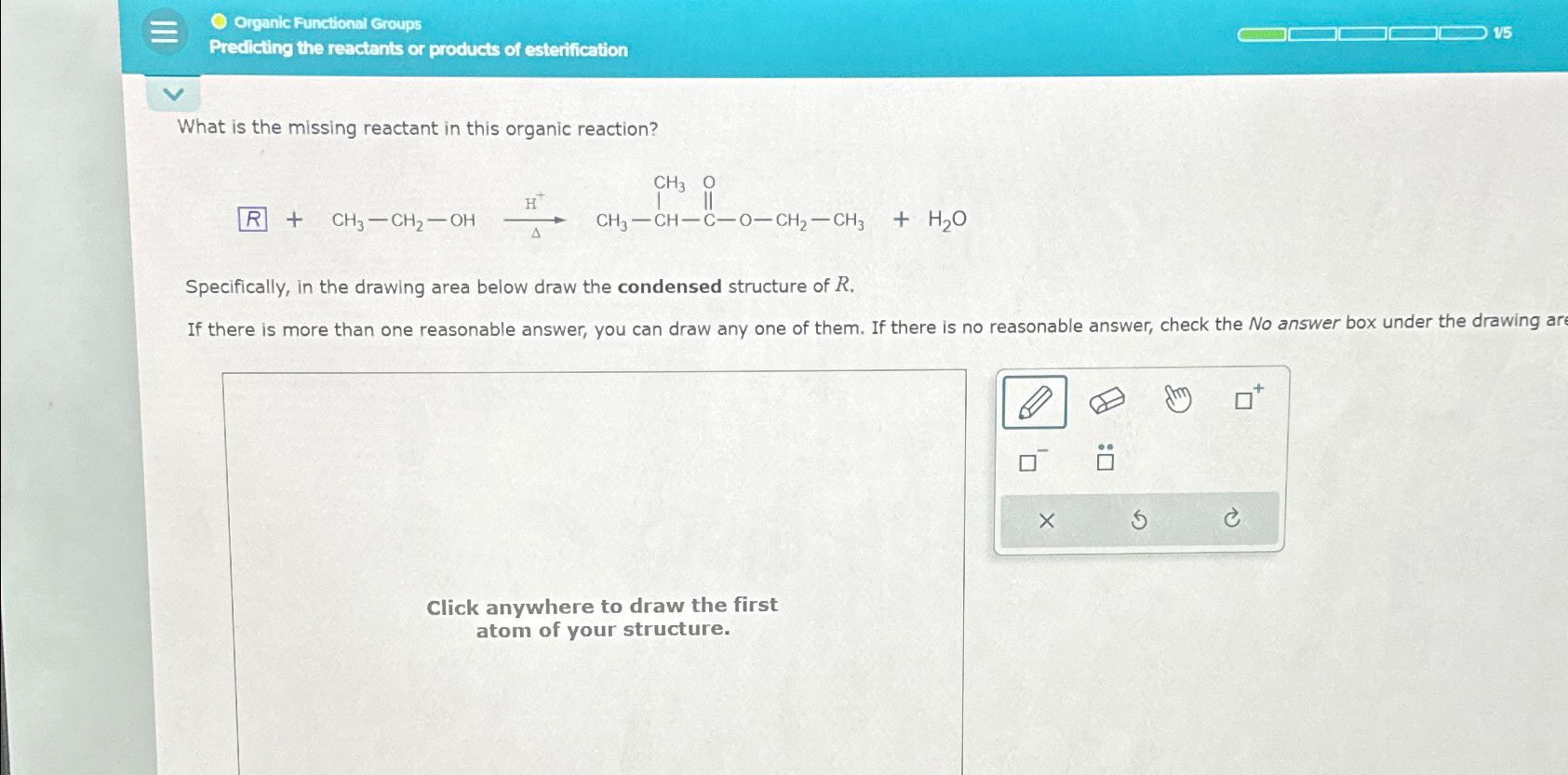Solved Organic Functional GroupsPredicting the reactants or | Chegg.com