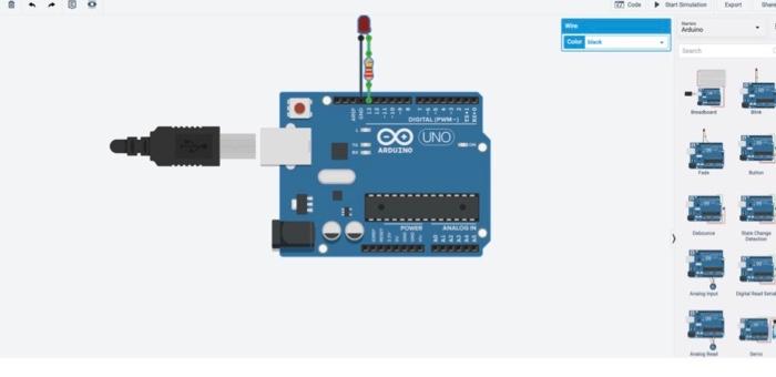 Solved using tinkercad do the following:Change the frequency | Chegg.com