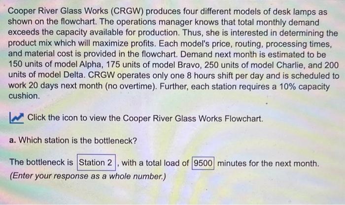 Solved c. Using the bottleneck-based method, what is the | Chegg.com