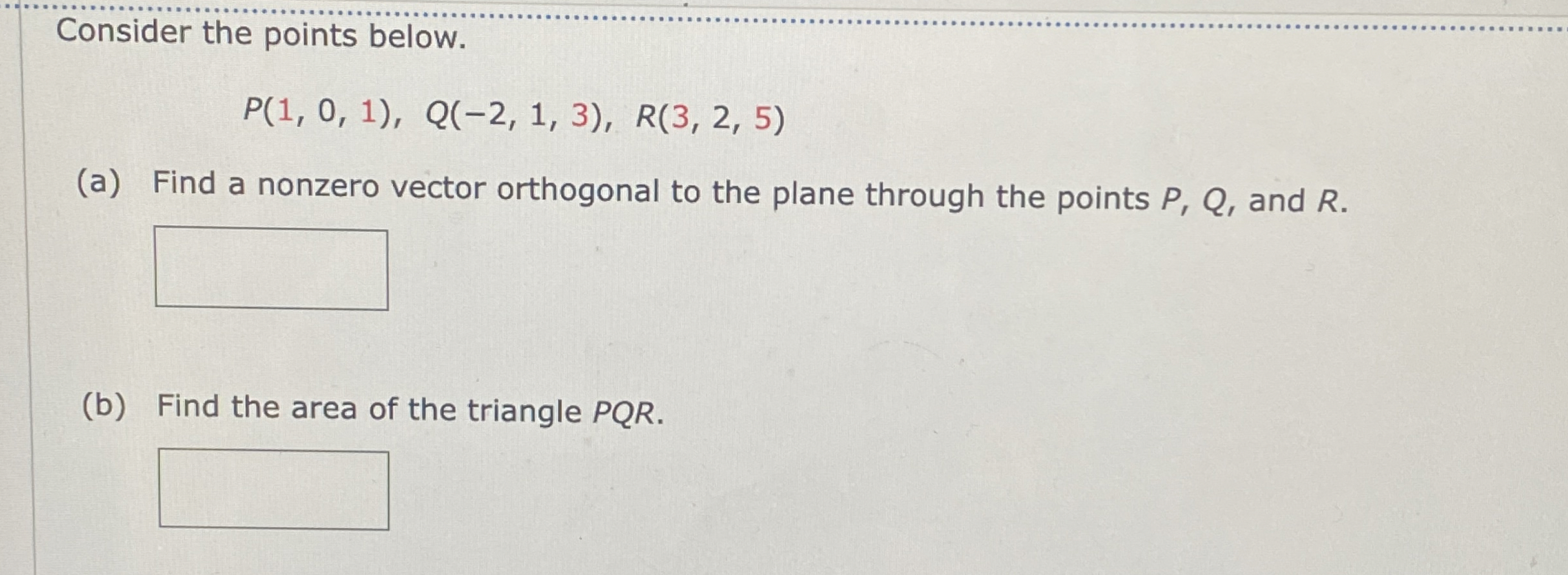 Consider the points | Chegg.com