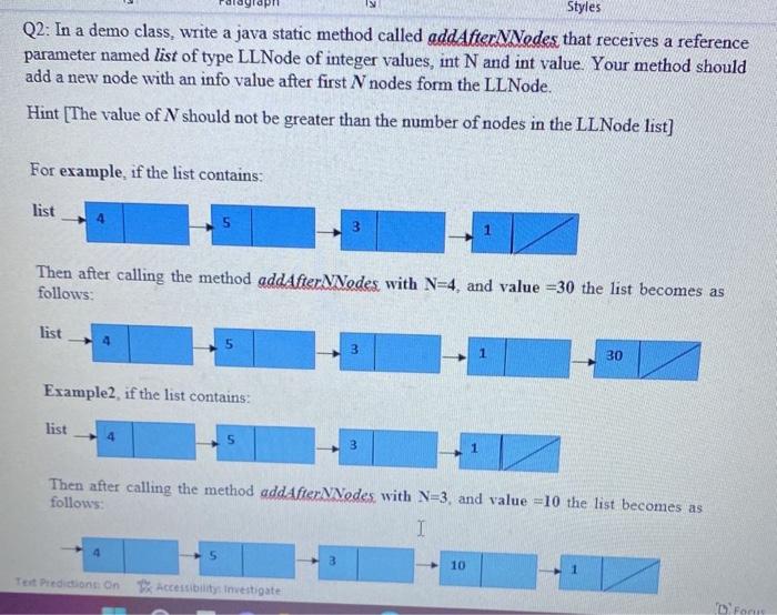 Solved Styles Q2: In a demo class, write a java static | Chegg.com