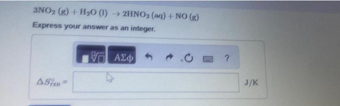 Solved use data from Appendix IIB to calculate Srxn for | Chegg.com