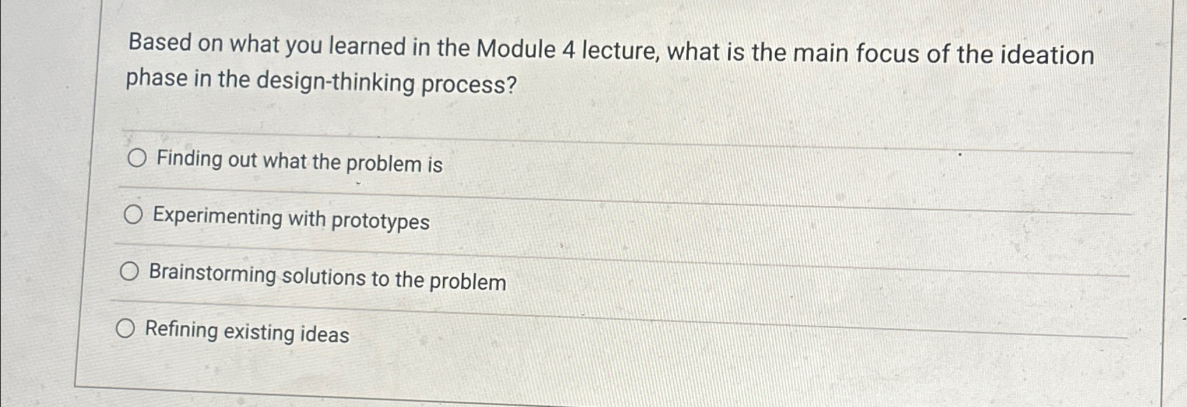 Solved Based on what you learned in the Module 4 ﻿lecture, | Chegg.com