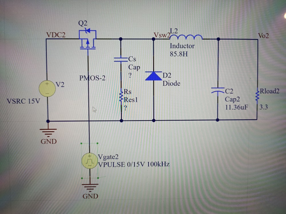 Solved Hi, I need to calculate both snubber circuit | Chegg.com