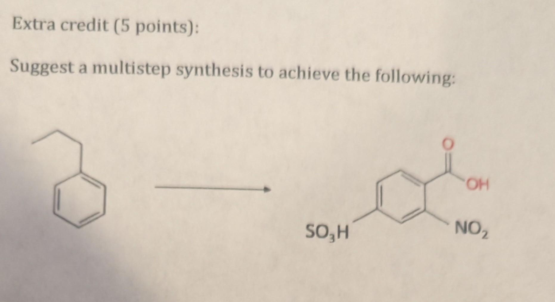 Solved Extra credit (5 points): Suggest a multistep | Chegg.com