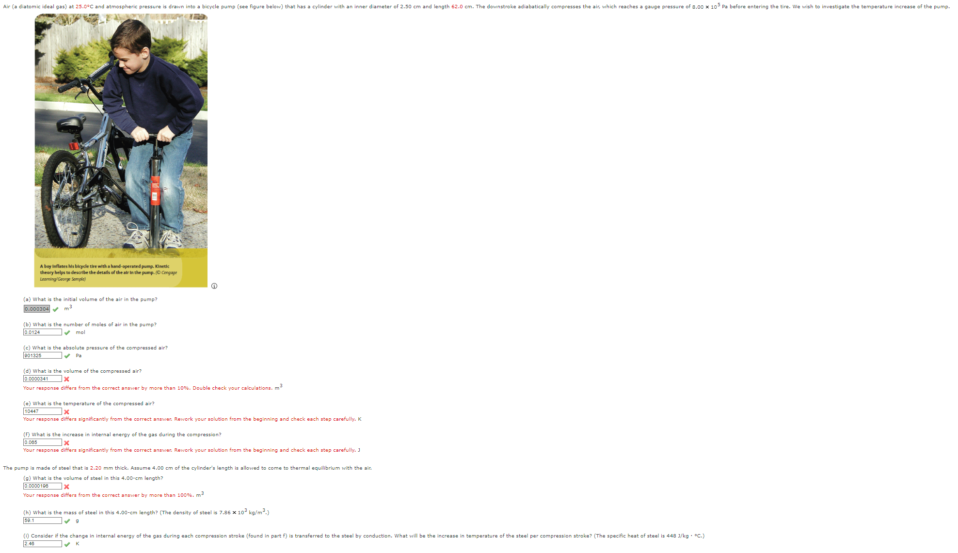 Solved make sure your answer is correct. show work and | Chegg.com