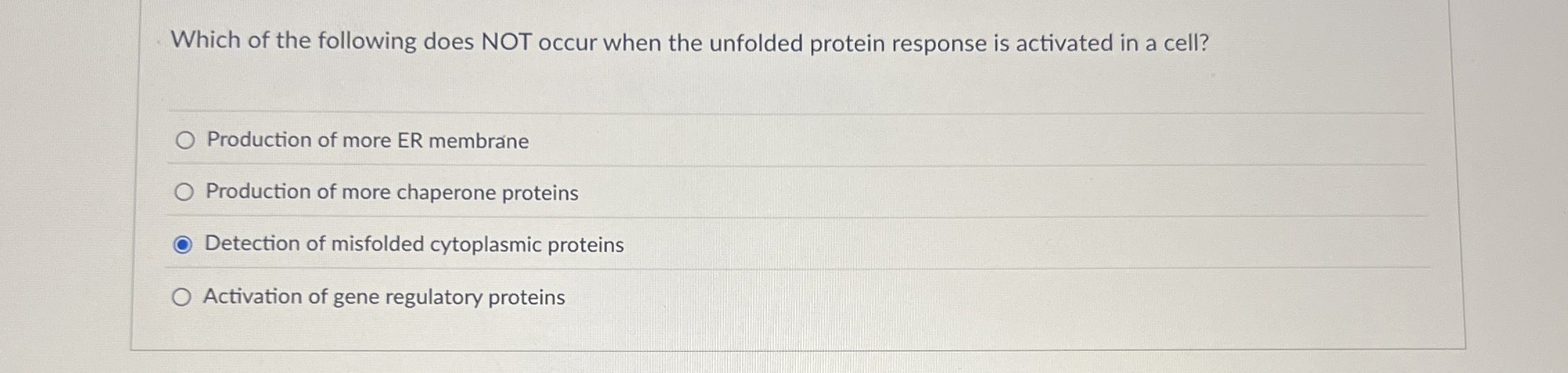 Solved Which of the following does NOT occur when the | Chegg.com