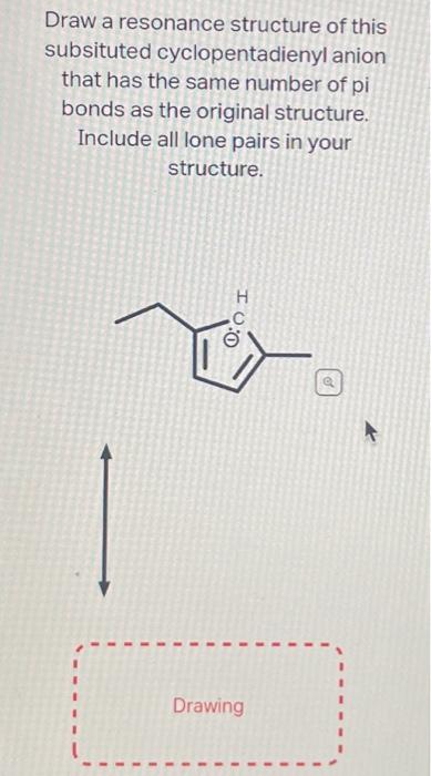 Solved Draw a resonance structure of this subsituted | Chegg.com