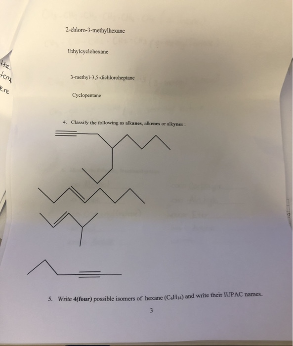 Solved 2 Cyclopentane 3. Draw the condensed structural | Chegg.com