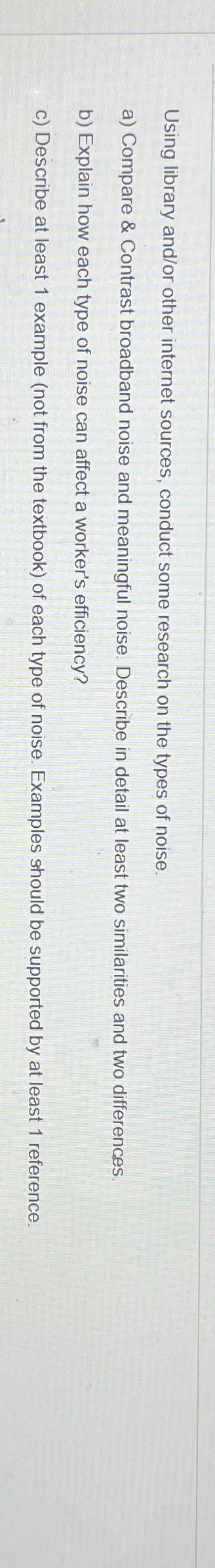 Solved Using library and/or other internet sources, conduct | Chegg.com