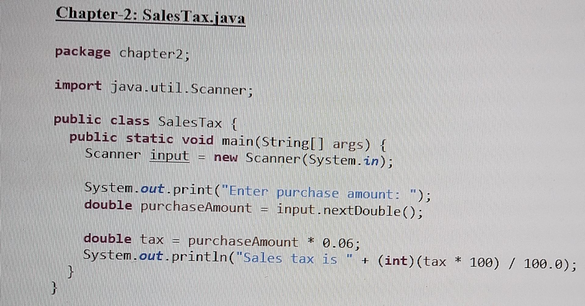 Solved Design the necessary class(es) from the following | Chegg.com