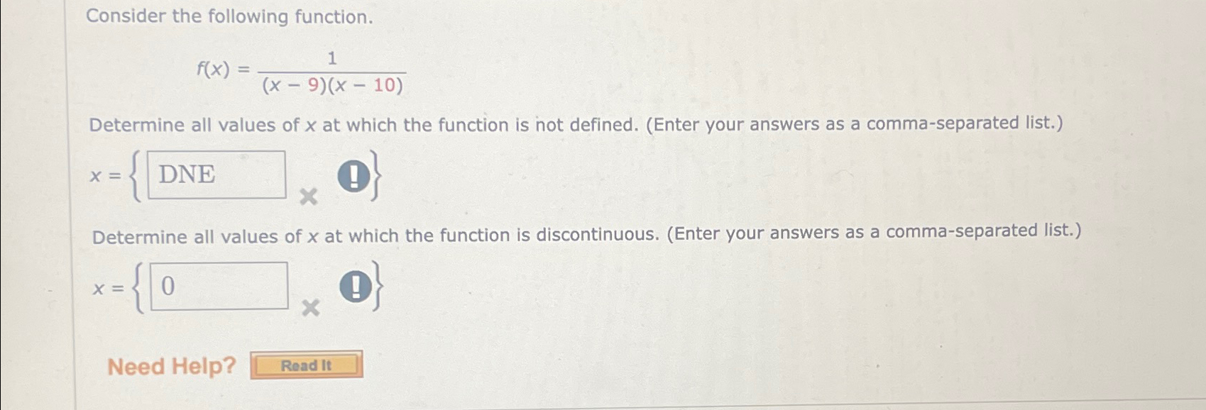Solved Consider the following | Chegg.com