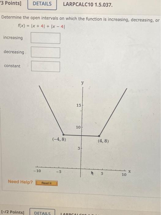 Solved Tutorial Exercise Find the zeros of the function | Chegg.com