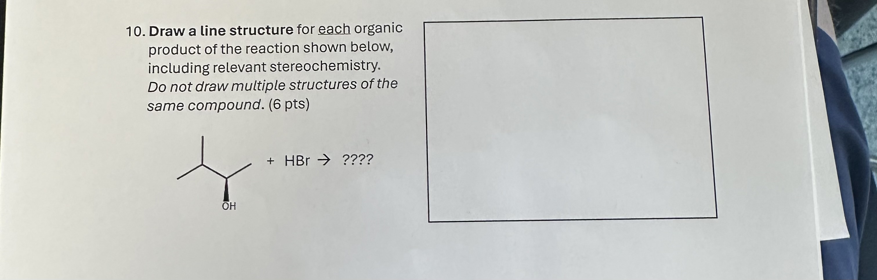 Solved Draw a line structure for each organicproduct of the | Chegg.com