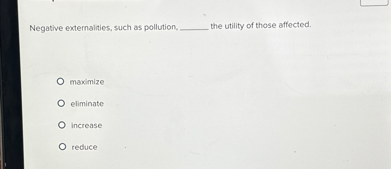 Solved Negative externalities, such as pollution, the | Chegg.com