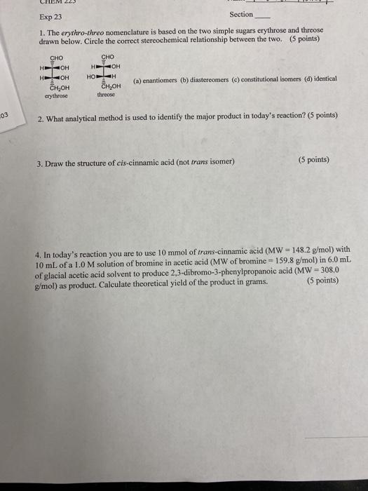 Solved question 4 is what i need help on and 2 | Chegg.com