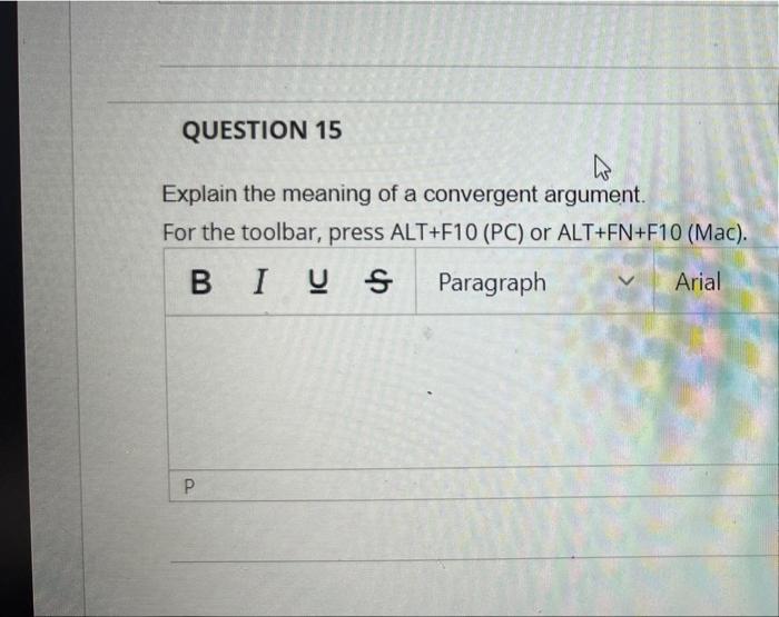 Solved QUESTION 15 Explain the meaning of a convergent | Chegg.com