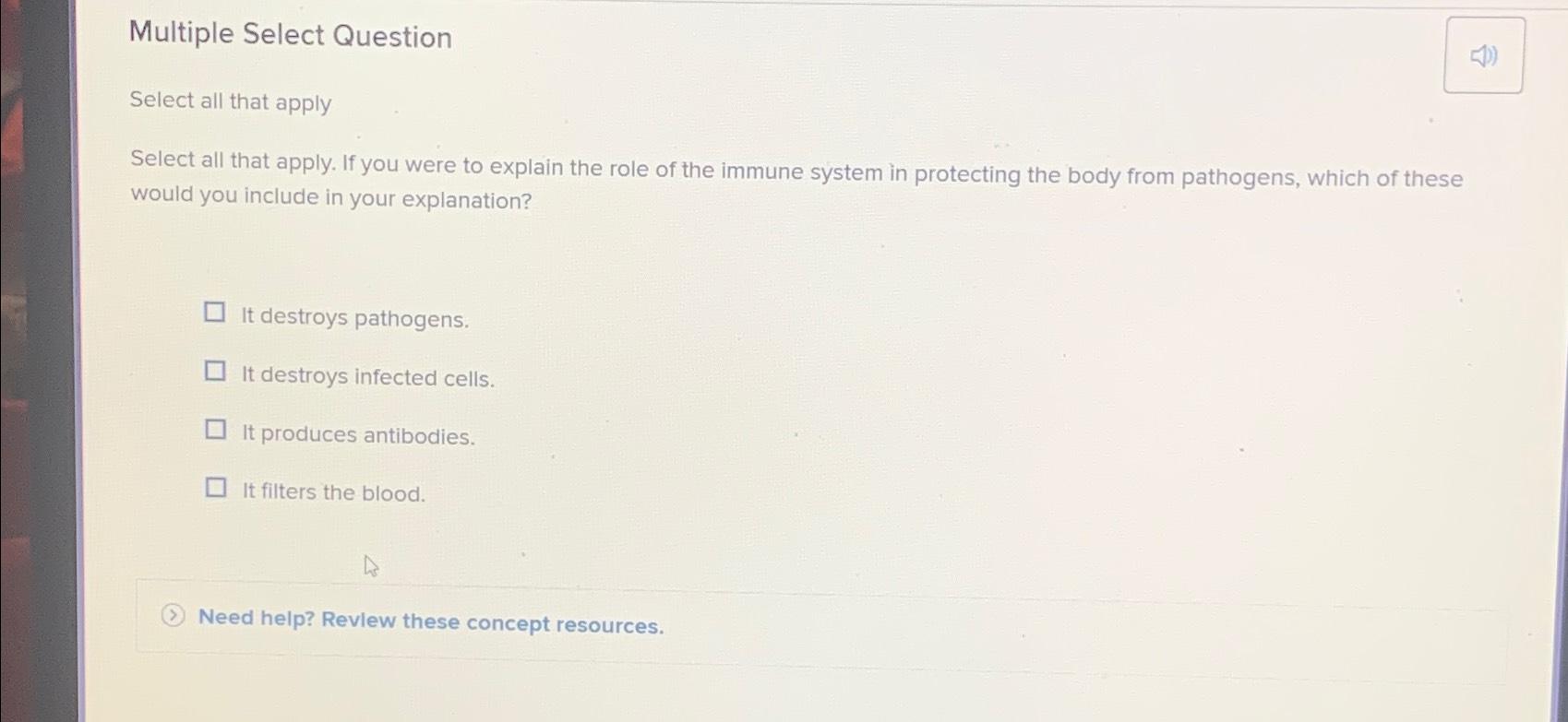 Solved Multiple Select QuestionSelect all that applySelect | Chegg.com