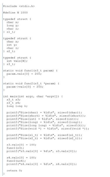 Solved #include #define N 1000 typedef struct ( char x: | Chegg.com Solved #include #define N 1000 typedef struct ( char x: | Chegg.com