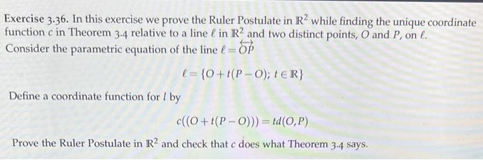 Solved Exercise 3.36. In this exercise we prove the Ruler | Chegg.com