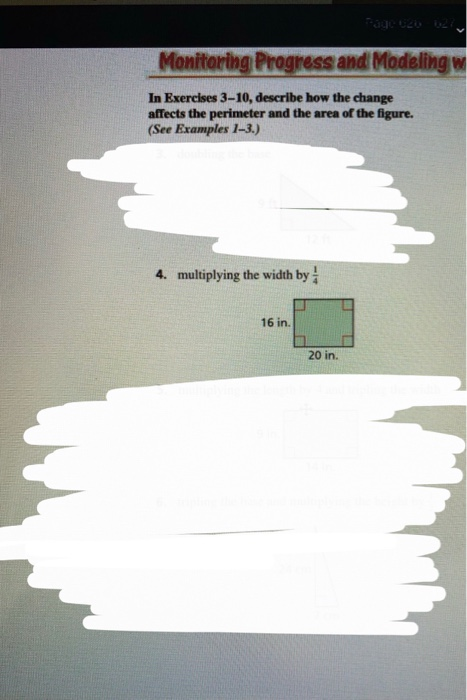 Solved Monitoring Progress and Modeling w In Exercises 3-10, | Chegg.com