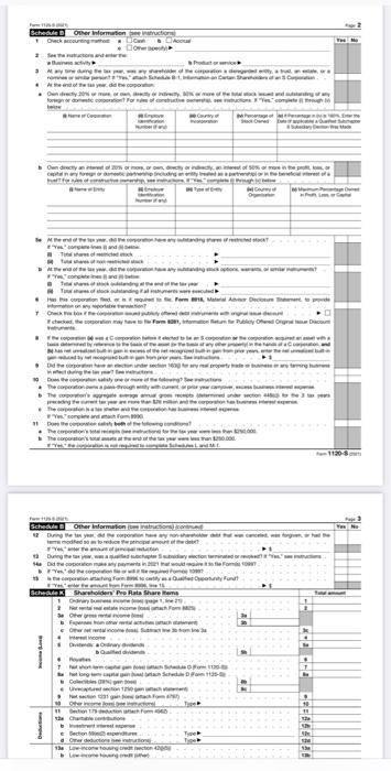23. Form 1120-S. (Obj. 5) Prince Corporation (EIN | Chegg.com