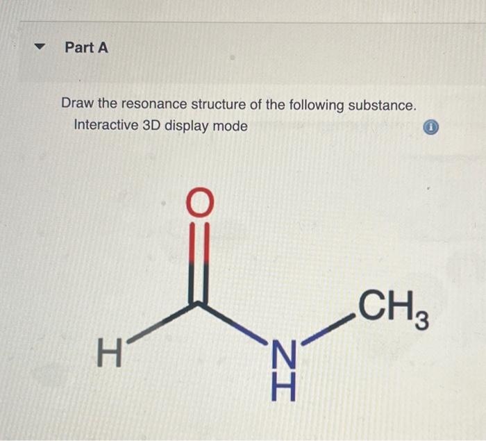 Solved Draw the resonance structure of the following | Chegg.com
