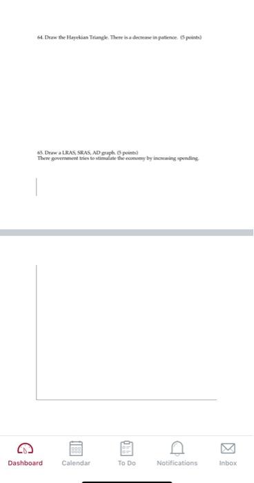 Solved 6 Draw the Hayekian Triangle. There is a decrease in | Chegg.com